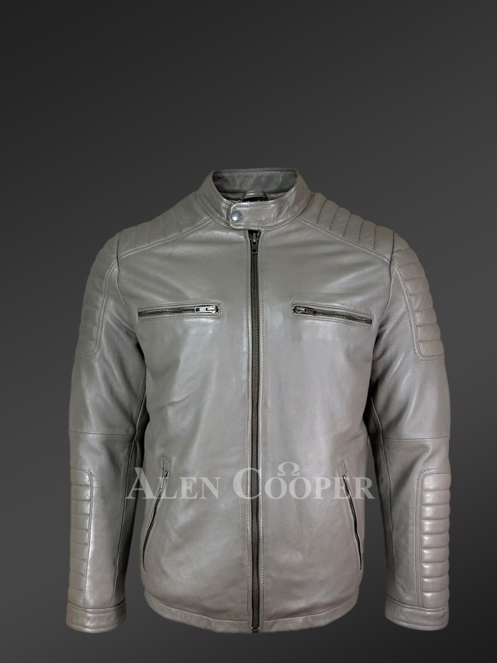 MEN’S AUTHENTIC SHEARLING LONG COAT IN BROWN FOR GREATER CHARM – Alen ...