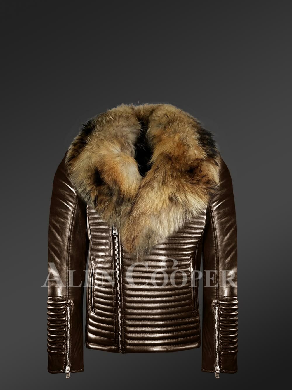 Chinchilla Fur Coat for Men