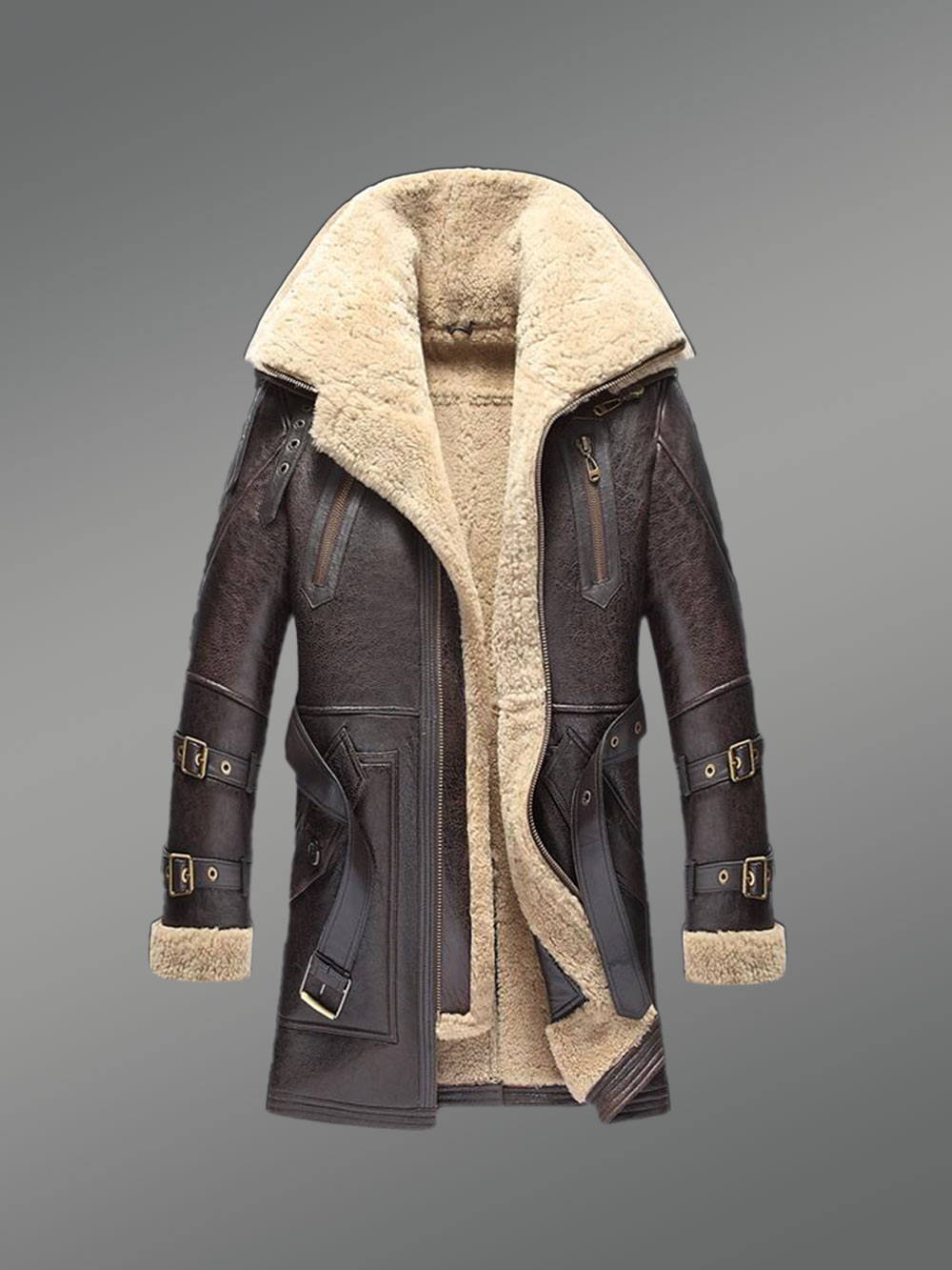 Authentic Shearling Jackets in Radiating Manly Charm for Men
