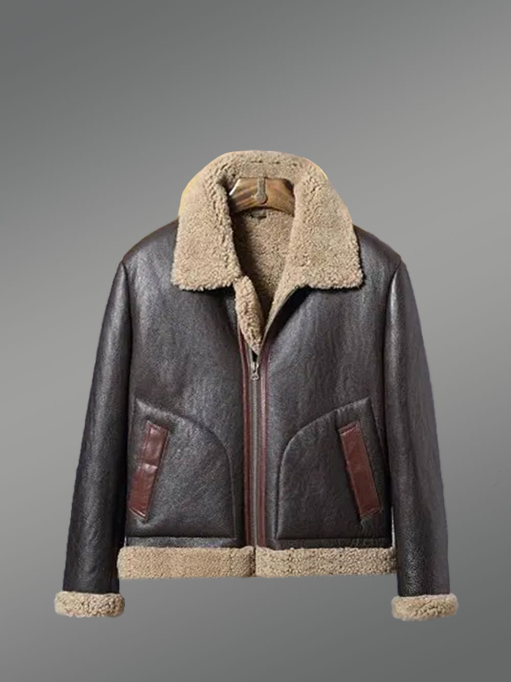 Double-Sided Shearling Jacket with Flawless Finish