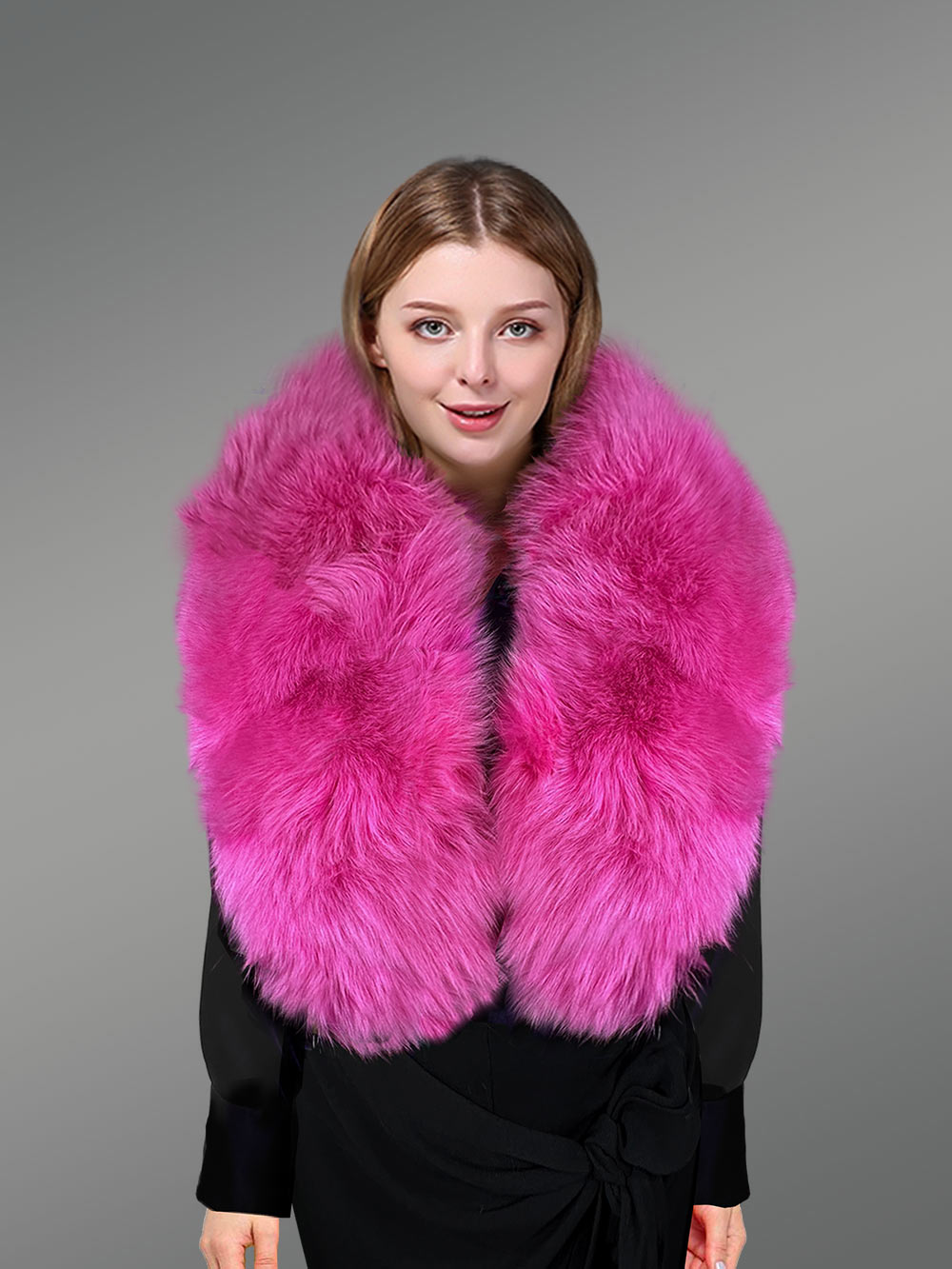 Furry Collar Scarf