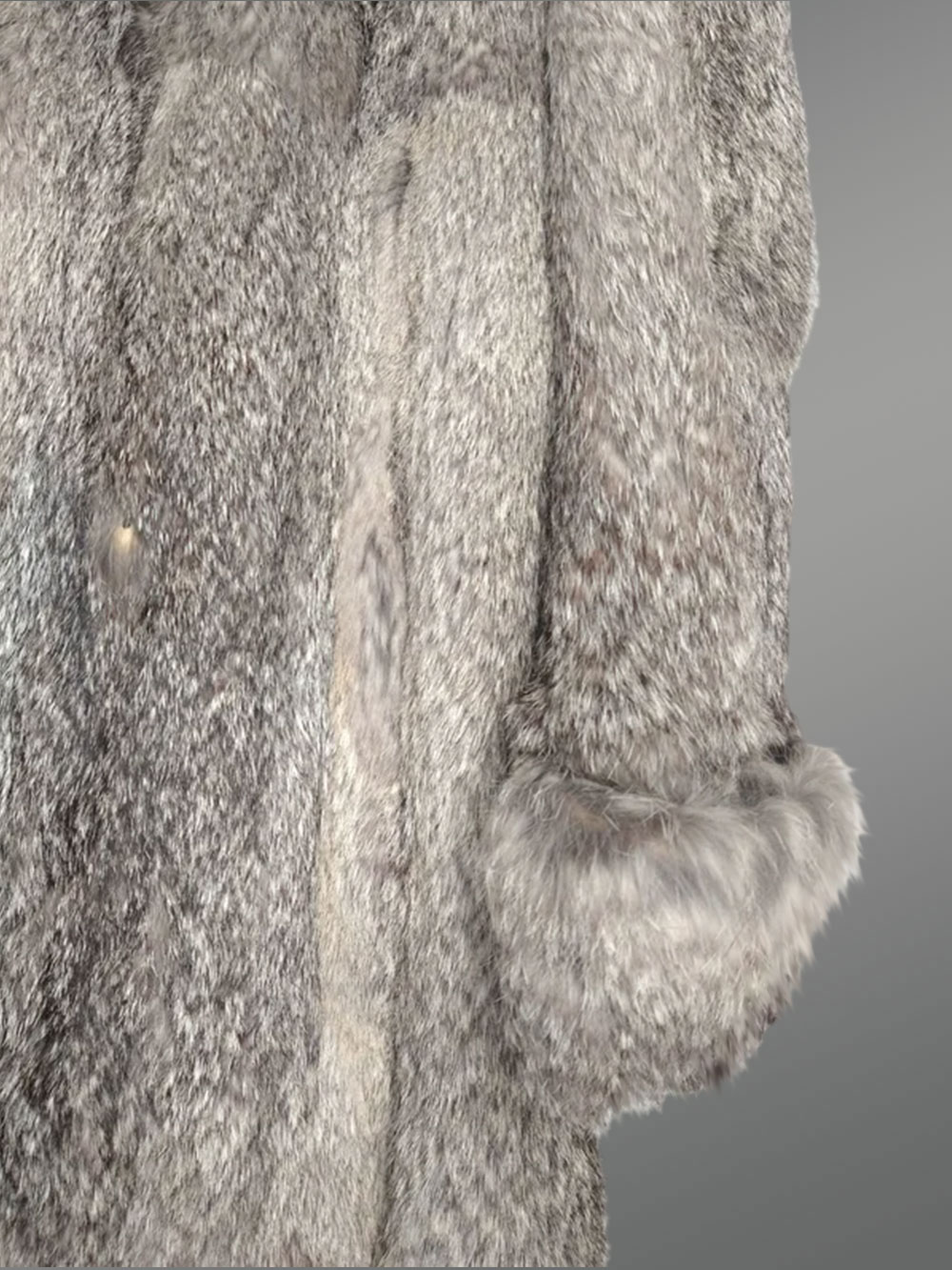 Premium Hare fur Coat