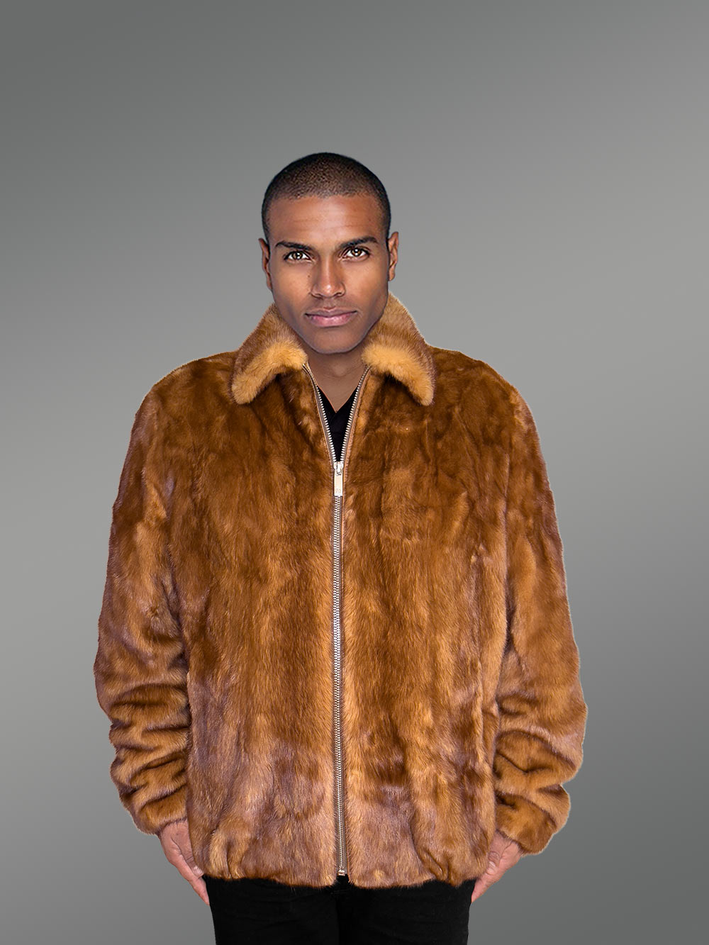 Men’s Fullskin Mink Bomber